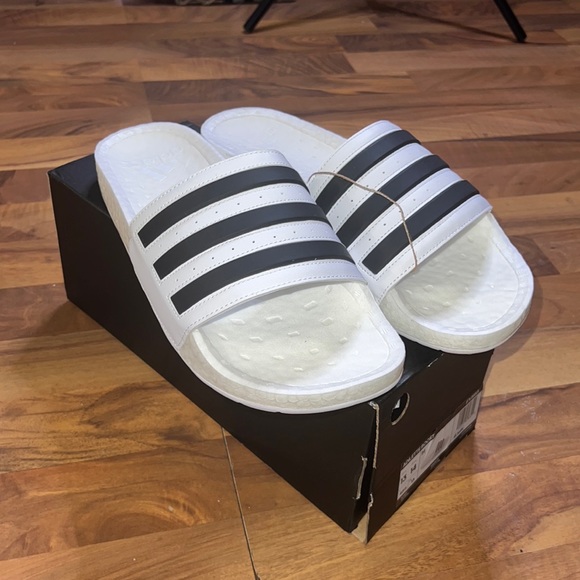 adidas | Shoes | New Adidas Adilette Boost Slides | Poshmark